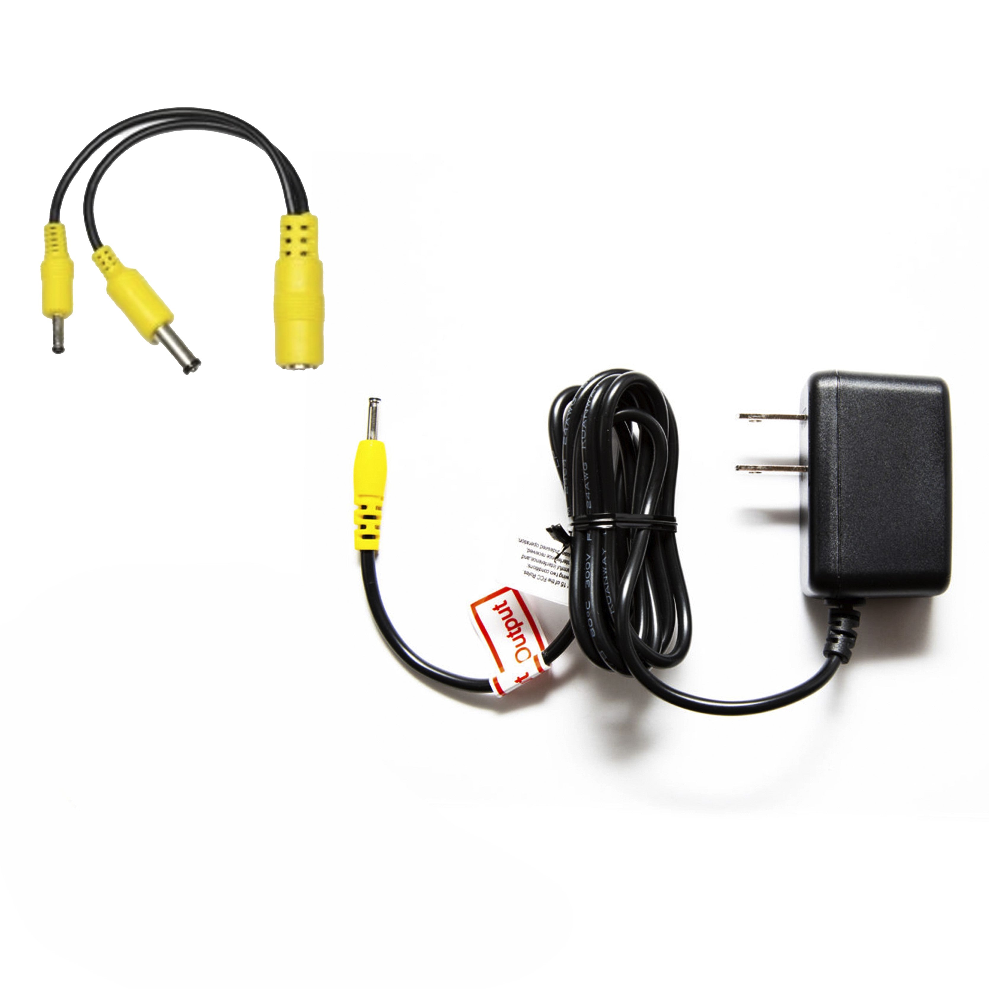 BATTERY CHARGER 12V + JACK CABLE COMBO – DT Systems