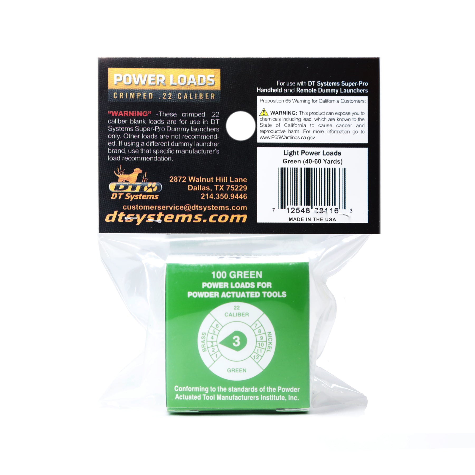 Super PRO Dummy Launcher BLANK POWERLOADS – DT Systems